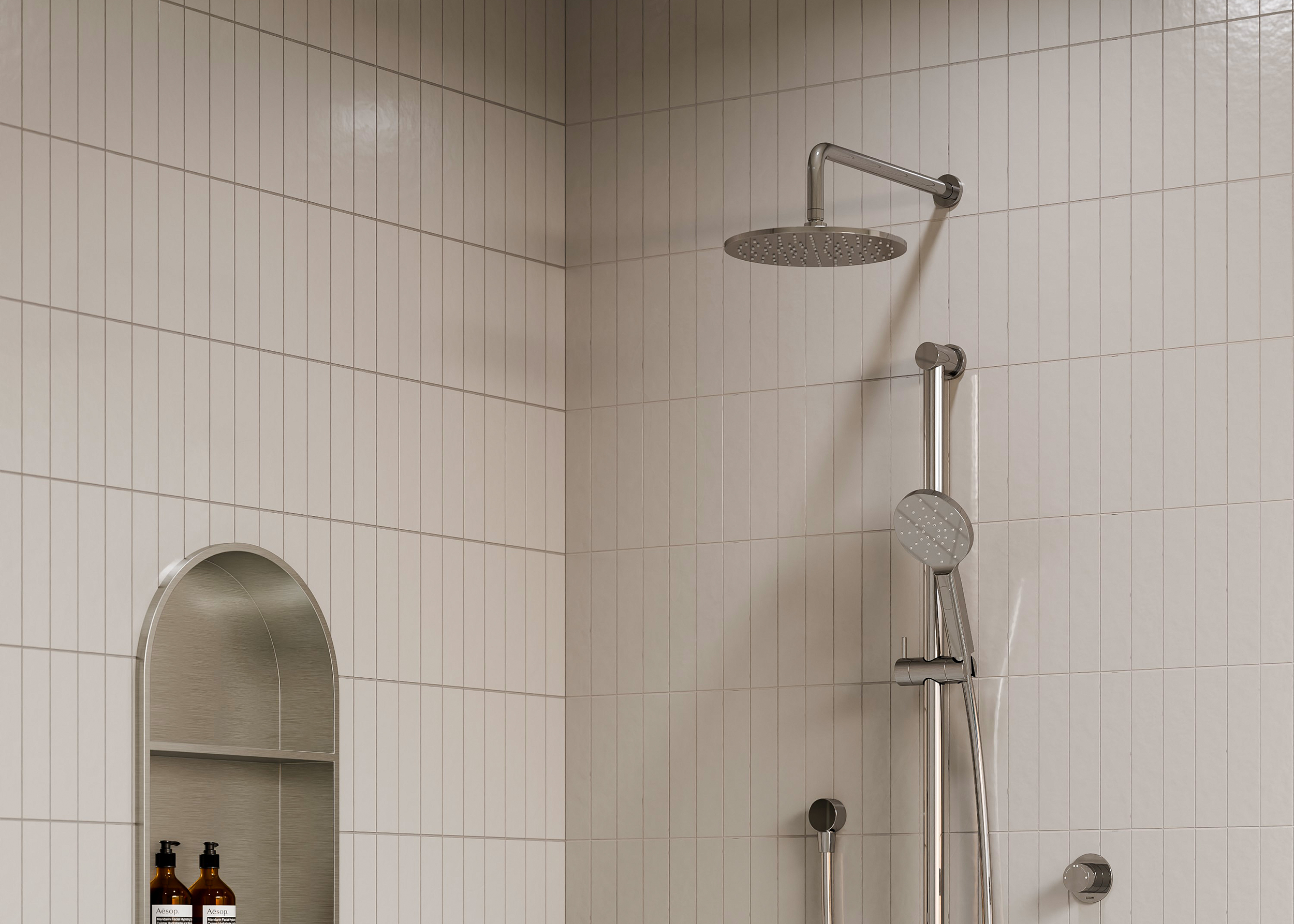 Slide Shower & Columns – Code Interiors