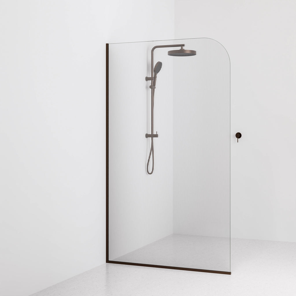 Pillar Shower Screen Glass | 1200mm – Code Interiors